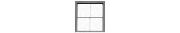 #2060 2/2 DOUBLE HUNG WINDOW