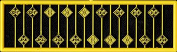 #2684 BRIDGE WARNING SIGNS N