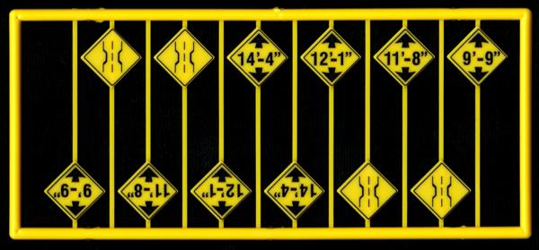 #8298 BRIDGE WARNING SIGNS