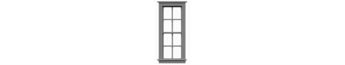 #8030 4/4 DOUBLE HUNG WINDOW